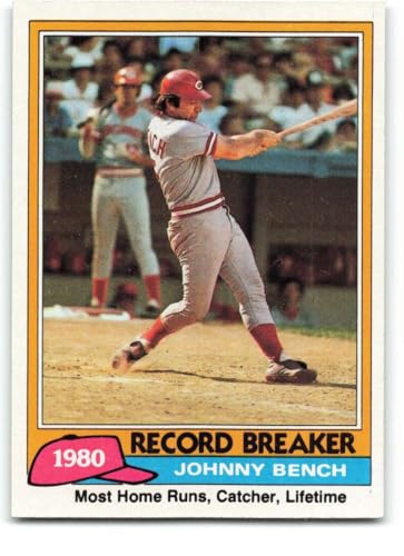 1981 Topps #201 Johnny Bench RB NM-MT Cincinnati Reds Baseball