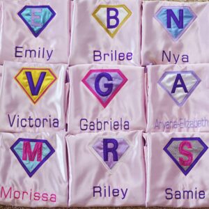 Personalized Super Hero Capes kids - Name/Initial Embroidered Toddler Superhero Costume for Superhero Party - Gift for Superhero Themed Birthday Party, Costume Party, Special costumes for kids