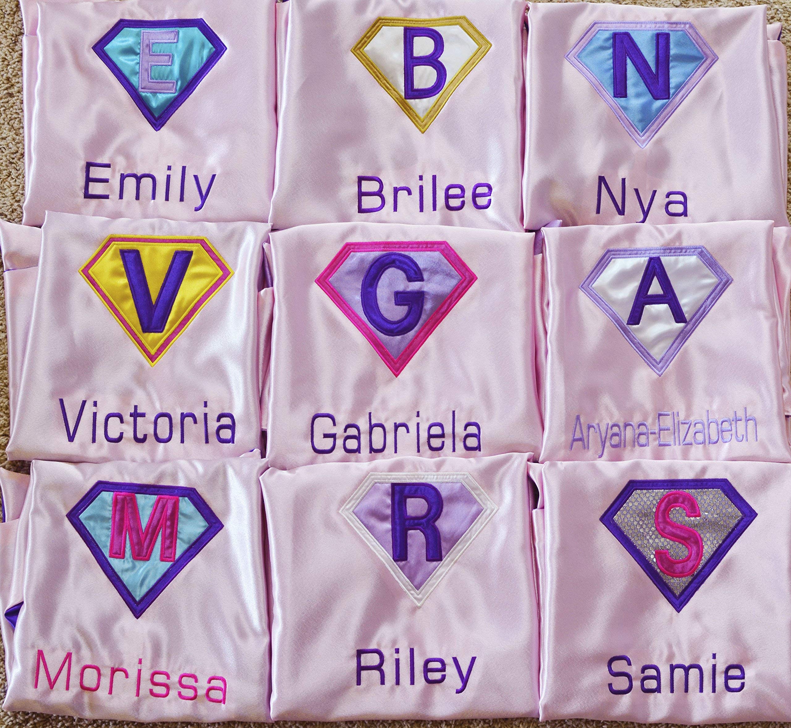 Personalized Super Hero Capes kids - Name/Initial Embroidered Toddler Superhero Costume for Superhero Party - Gift for Superhero Themed Birthday Party, Costume Party, Special costumes for kids