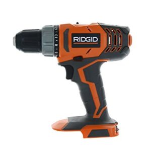 RIDGID R860052 18-Volt Lithium-Ion 1/2 in. Cordless Compact Drill/Driver (Bare Tool Only - Battery and Charger Not Included) (Renewed)