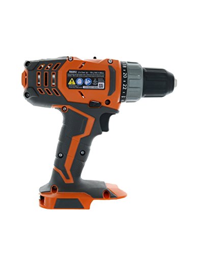 RIDGID R860052 18-Volt Lithium-Ion 1/2 in. Cordless Compact Drill/Driver (Bare Tool Only - Battery and Charger Not Included) (Renewed)