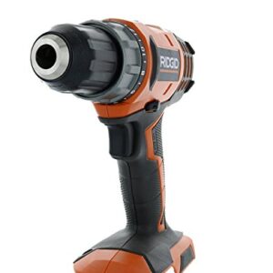 RIDGID R860052 18-Volt Lithium-Ion 1/2 in. Cordless Compact Drill/Driver (Bare Tool Only - Battery and Charger Not Included) (Renewed)