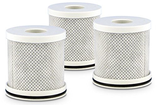 PuroSmart Carbon Filter 3-Pack | Replacement Carbon Prefilter Water Filtration Systems | Fits Faucet Mount or Counter Top RO