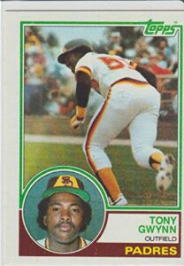 1983 topps #482 tony gwynn uer nm-mt rc rookie card padres