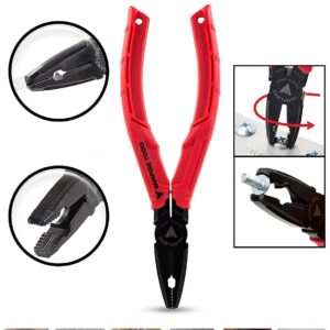 VAMPLIERS BRUTE 6.25" Stripped Screw Extraction Pliers. High Carbon Steel with Black Oxide Finish. Remove any Stripped/Damaged/Stuck Screws & Stubborn Fasteners. Made in Japan: VT-002-6