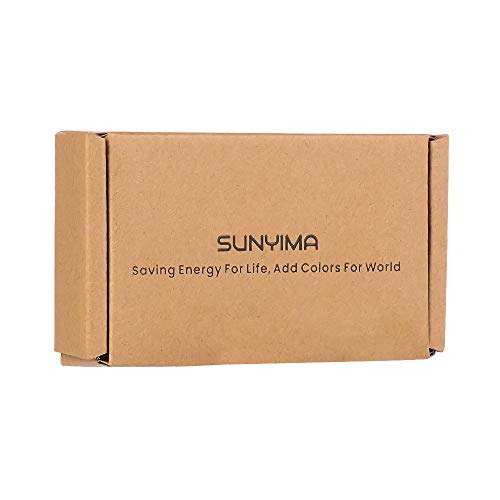 SUNYIMA 10Pcs 3V 120mA Micro Solar Panels Cells DIY Solar Epoxy Plate Electric Toy Materials Photovoltaic Cells Charger 60mmx55mm/2.36"x2.16"