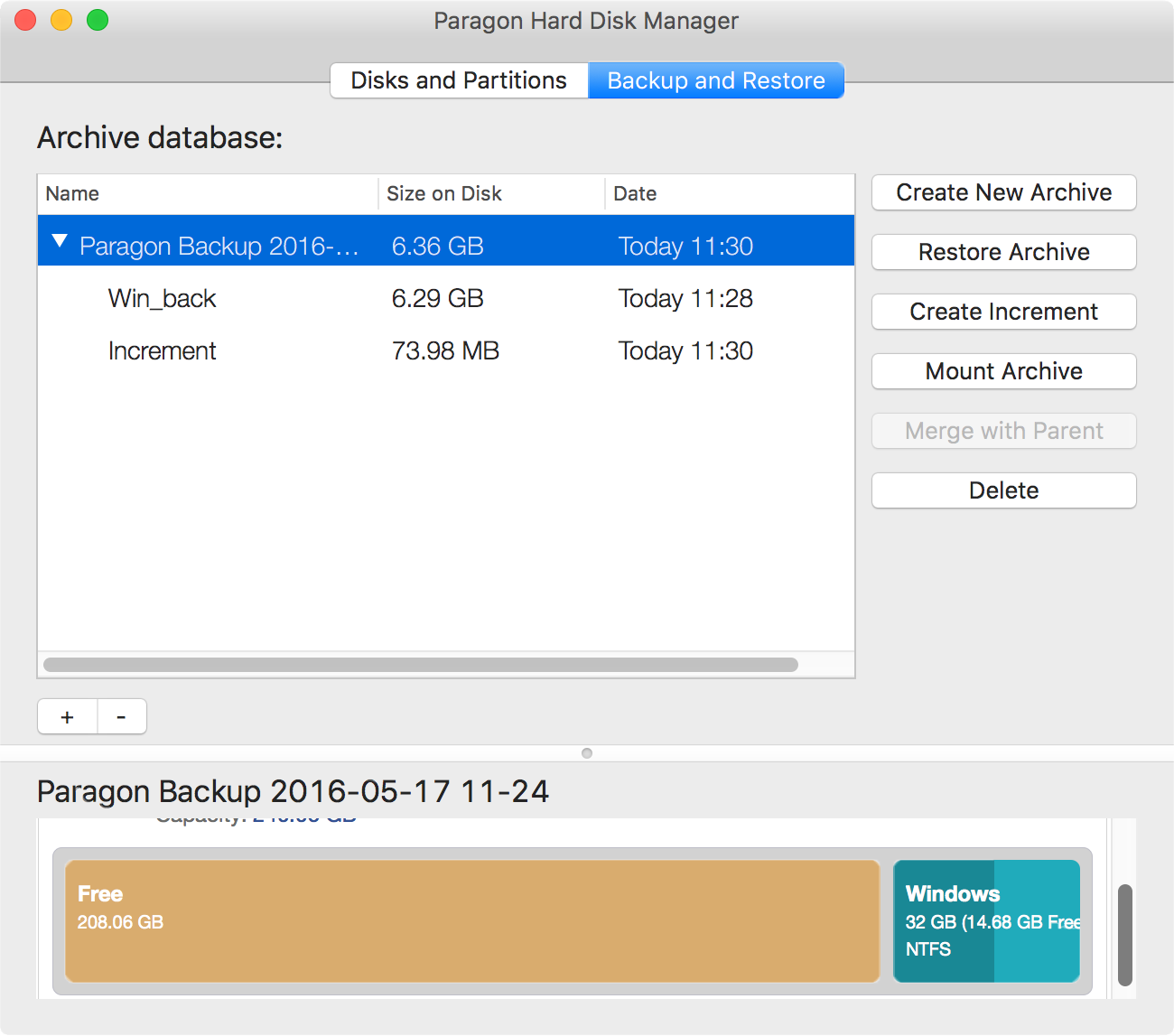 Paragon Hard Disk Manager for Mac. The first all-round solution to completely protect, maintain and manage your Mac! [Download]