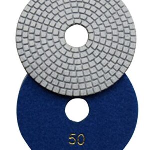 Konfor Wet 6" 7-Step Diamond Polishing Pads Flexible Sanding Tools Discs Buff