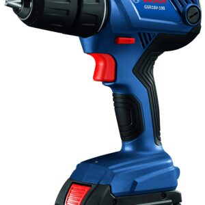 BOSCH 18V 2-Tool Combo Kit with 1/2 In. Compact Drill/Driver and 1/4 In. Hex Impact Driver GXL18V-26B22