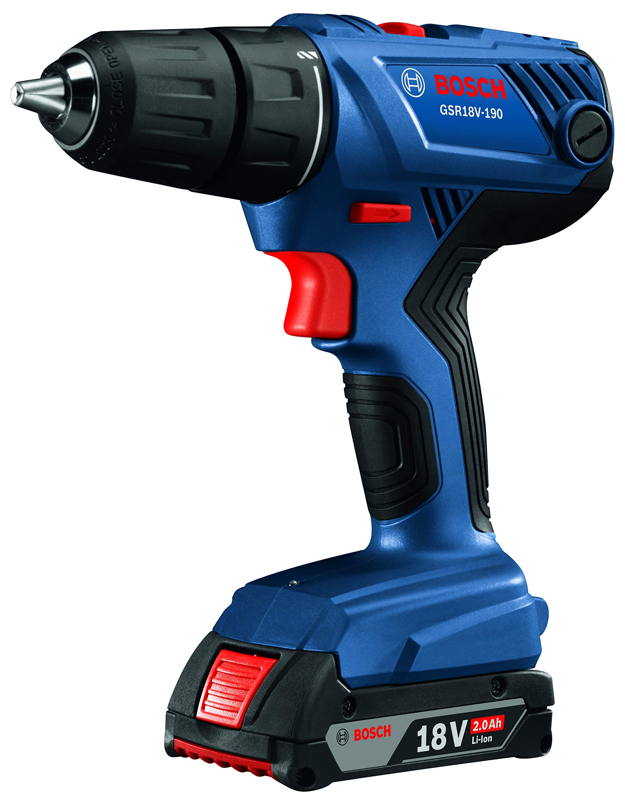 BOSCH 18V 2-Tool Combo Kit with 1/2 In. Compact Drill/Driver and 1/4 In. Hex Impact Driver GXL18V-26B22