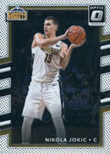 2017-18 donruss optic #37 nikola jokic denver nuggets basketball card