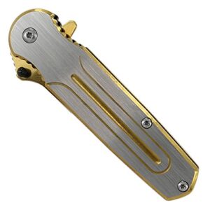 Hunt For Life Spring Assist Gold Mine Knife