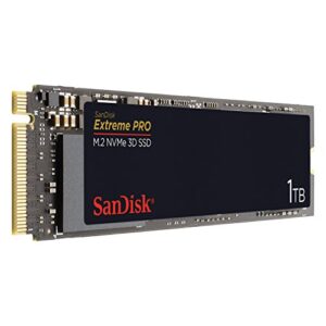 sandisk extreme pro m.2 nvme 3d ssd - 1tb