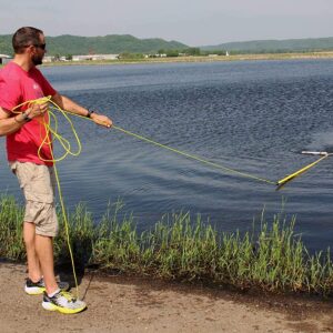 Jenlis Razer Rake - Collapsible All-Purpose Aluminum Lake and Landscape Weed Rake