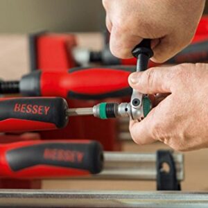 BESSEY KREX2440 K Body REVO Clamp Kit, 2 x 24 In., 2 x 40 In. and 2 KBX20 Extenders - 1700 lbs Nominal Clamping Force. , Spreader, and Woodworking Accessories - Clamps and Tools for Cabinetry