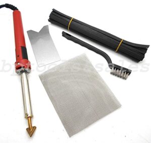 80 watt iron plastic welding kit tpo teo pp rod mesh auto car welder repair kit