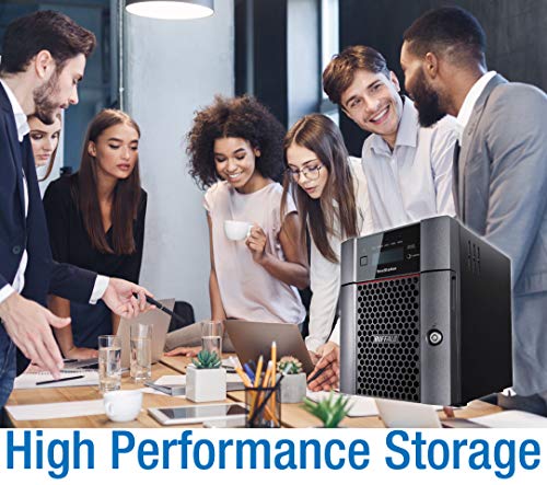 BUFFALO TeraStation 5410DN Desktop NAS 32TB (4x8TB) with HDD NAS Hard Drives Included 10GbE / 4 Bay/RAID/iSCSI/NAS/Storage Server/NAS Server/NAS Storage/Network Storage/File Server