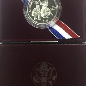 1995 S Baseball Olympic Comes in the Original Packing from the Mint Half Dollar Proof US Mint