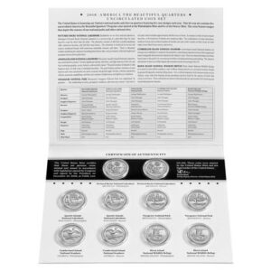 2018 P & D America the Beatiful Quarters Uncirculated Coin Set US Mint Packaged