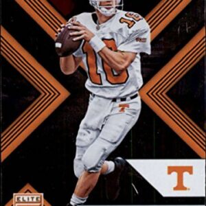 2018 Panini Elite Draft Picks #80 Peyton Manning Tennessee Volunteers Football Card