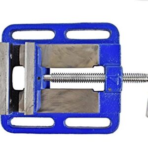 Yost Vises LDPV-6 Drill Press Vise | 6 Inch Jaw Width Portable Vise | Blue