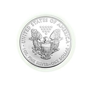 2015-1 oz American Silver Eagle in Direct Fit Air Tite with our Certificate of Authenticity Dollar Uncirculated Us Mint