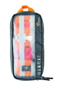 lowepro gearup pouch medium: laptop accessory case and travel organizer for electronic devices, cables, adapters, chargers and more