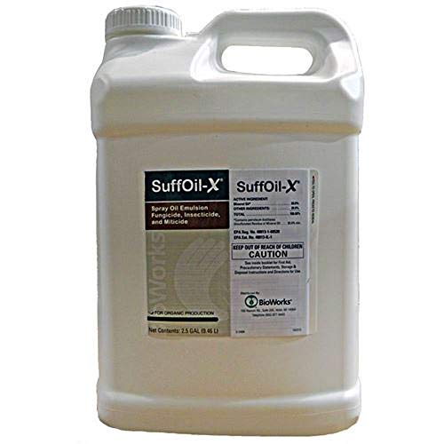 Bioworks Suffoil-X 2.5 Gallon Jug - Insecticide/Miticide/Fungicide OMRI