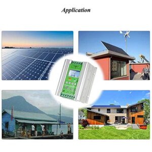 1000W Wind Solar Hybrid Charge Controller ，Off Grid MPPT Wind Turbine Solar Charge Controller Hybrid Controller 600W Wind and 400W Solar Panel 12V/24V Auto Distinguish