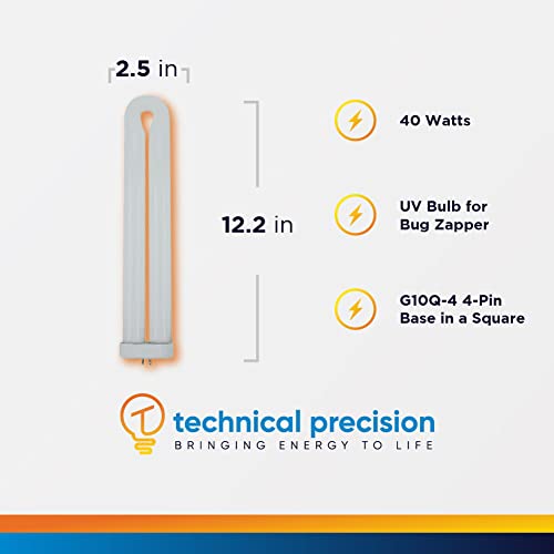 Replacement for Stinger/DEJAY UV40 Bug Killer Light Bulb by Technical Precision