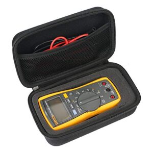 khanka hard travel case replacement for fluke 117/115 digital multimeter