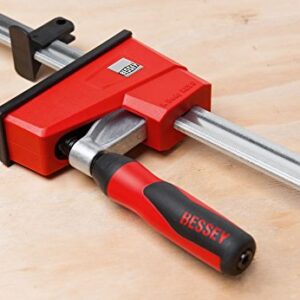 BESSEY KREK2440 K Body REVO Clamp Kit, 2 x 24 In., 2 x 40 In. and 1 set of KP Blocks - 1700 lbs Nominal Clamping Force. Spreader, and Woodworking Accessories - Clamps and Tools for Cabinetry