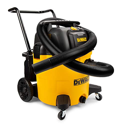 DeWALT 14 Gallon Poly Wet/Dry Vacuum, 6 Horse Power 120V for Jobsite /Industry, Yellow ,DXV14P