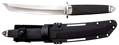 Cold Steel San Mai Tanto Series Fixed Blade Knife - Made with Premium San Mai Steel, Magnum Tanto II