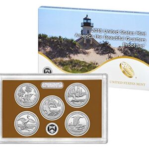 2018 S US Proof set Quarters US Proof Set National Parks Quarters Proof