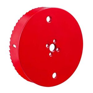 6 Inch Hole Saw for Making Cornhole Boards - Heavy Duty Steel - Corn Hole Drilling Cutter & Hex Shank Drill Bit Adapter for Cornhole Game