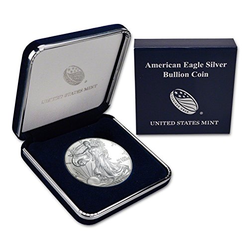 1997 Silver Eagle In US Mint Gift Box $1 Brilliant Uncirculated