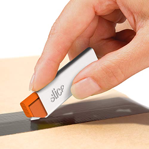 Slice Manual Carton Cutter Finger-Friendly Ceramic Blade Never Rusts, Pack of 1