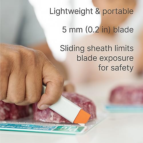 Slice Manual Carton Cutter Finger-Friendly Ceramic Blade Never Rusts, Pack of 1