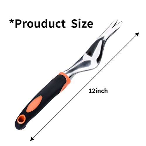 GANCHUN Hand Weeder Tool,Garden Weeding Tools with Ergonomic Handle,Garden Lawn Farmland Transplant Gardening Bonsai Tools