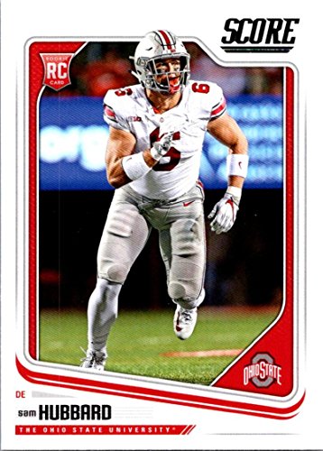 2018 Score #415 Sam Hubbard Ohio State Buckeyes Rookie RC Football Card