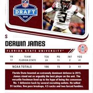 2018 Score #375 Derwin James Florida State Seminoles NM-MT NFL Football Rookie