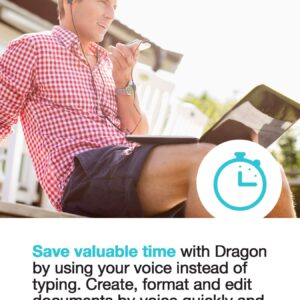 Dragon Professional Individual 15.0 Speech Dictation and Voice Recognition Software [PC Download] with Dragon USB Headset