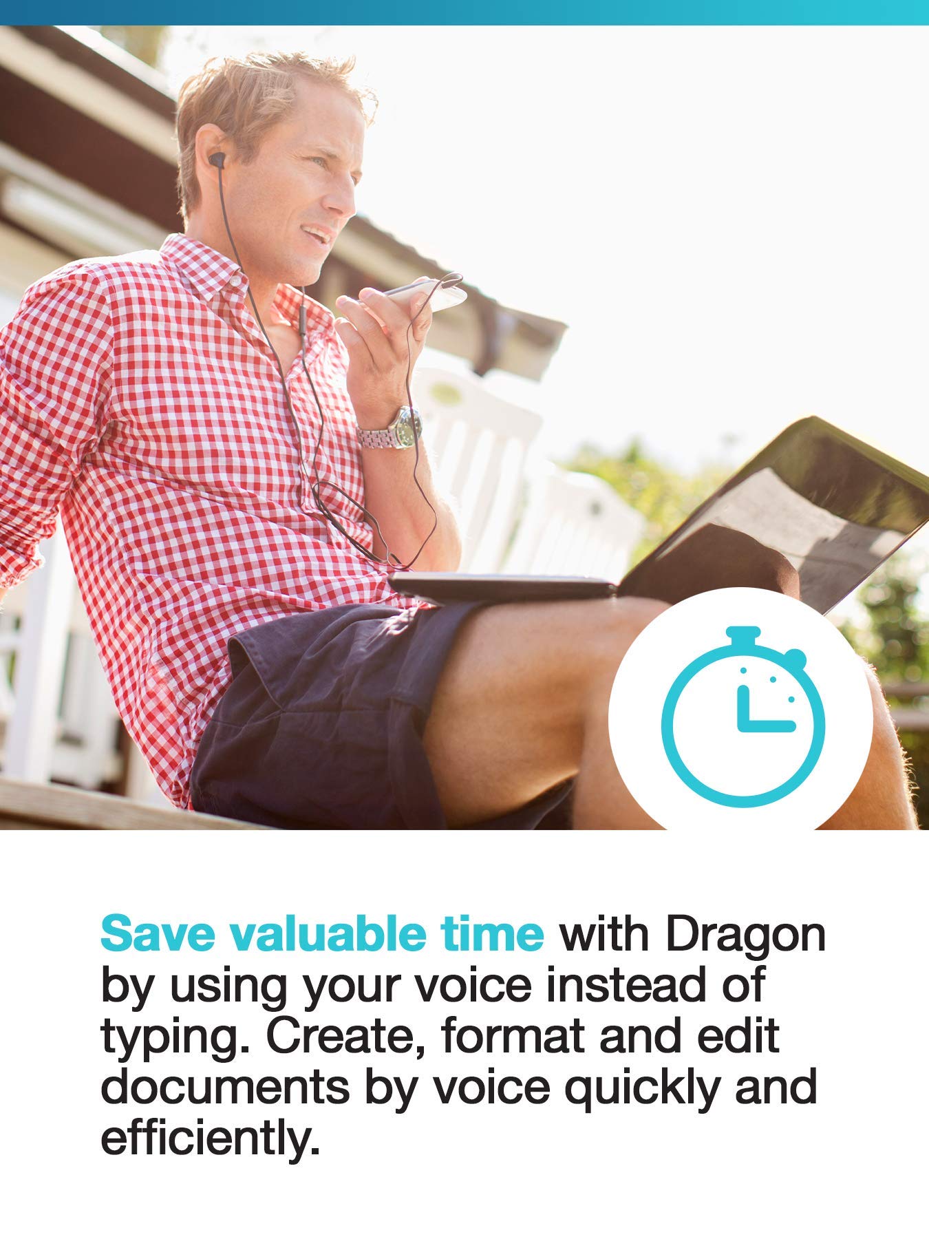 Dragon Professional Individual 15.0 Speech Dictation and Voice Recognition Software [PC Download] with Dragon USB Headset