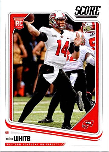 2018 Score #357 Mike White Western Kentucky Hilltoppers Rookie RC Football Card