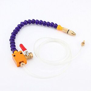 Thread Adjustable Magnetic Base Coolant Oil Water Hose Pipe for 8mm Air Pipe CNC Lathe Milling Drill