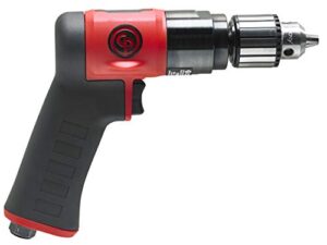 chicago pneumatic cp9285c - air power drill, hand drill, power tools & home improvement, 3/8 inch (10 mm), keyed chuck, pistol handle, 0.62 hp / 460 w, stall torque 4.1 ft. lbf / 5.5 nm - 3000 rpm