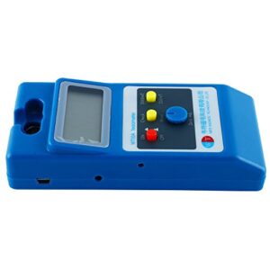 Homend LCD Gaussmeter Tesla Meter WT10A Surface Magnetic Field Tester with Ns Function + Metal Probe