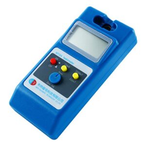 Homend LCD Gaussmeter Tesla Meter WT10A Surface Magnetic Field Tester with Ns Function + Metal Probe