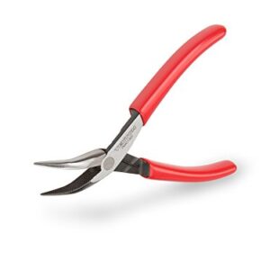 TEKTON Mini Bent Long Nose Pliers | PMN11301